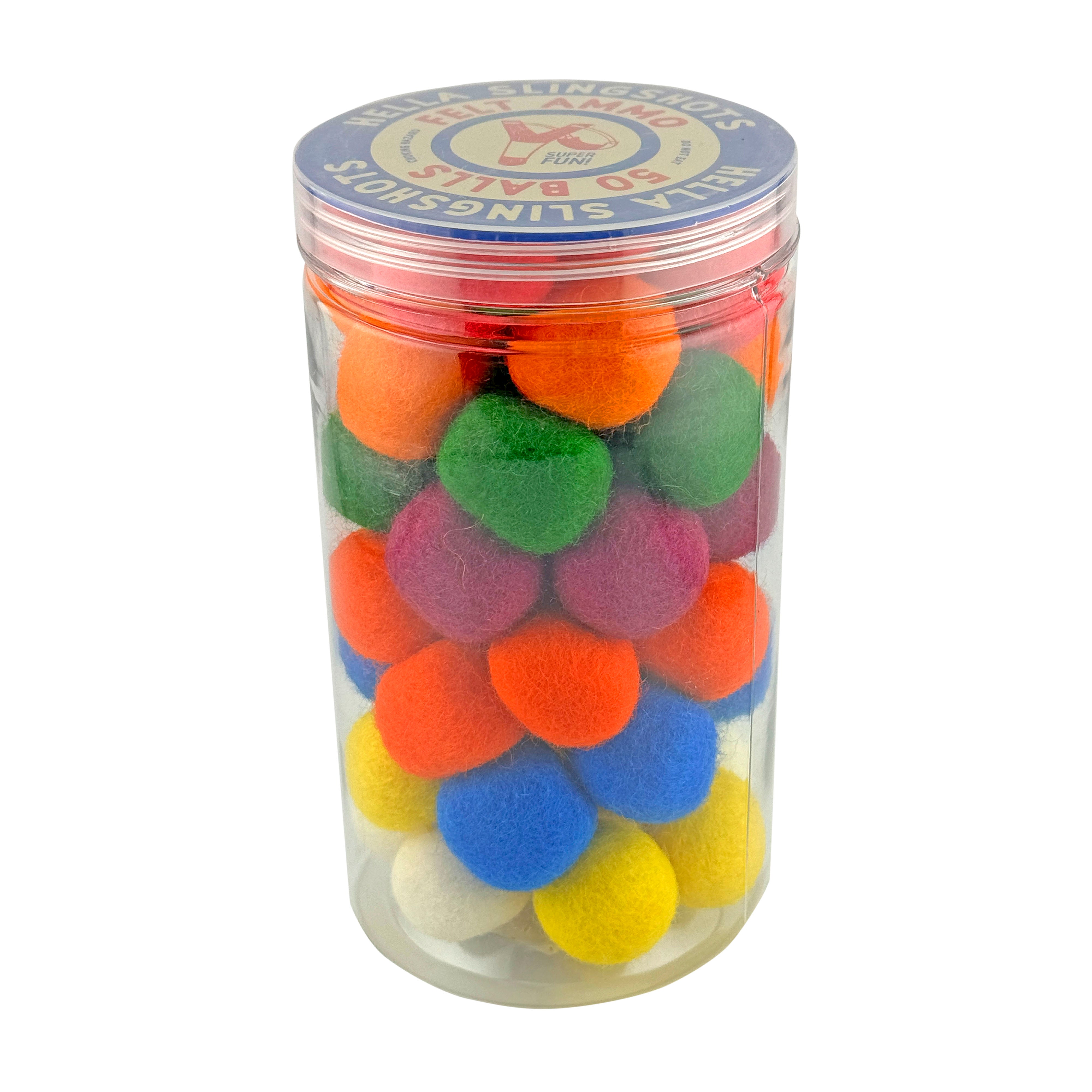 Felt Ball Slingshots Ammo - 50 Balls – Hella Slingshots