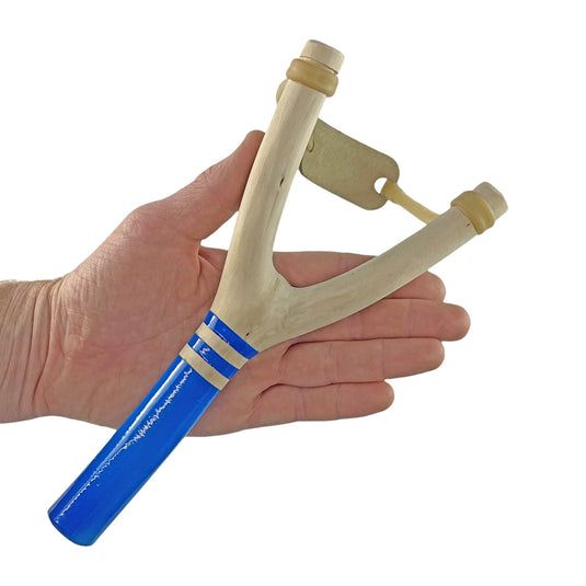 Neon Blue Slingshot – Hella Slingshots